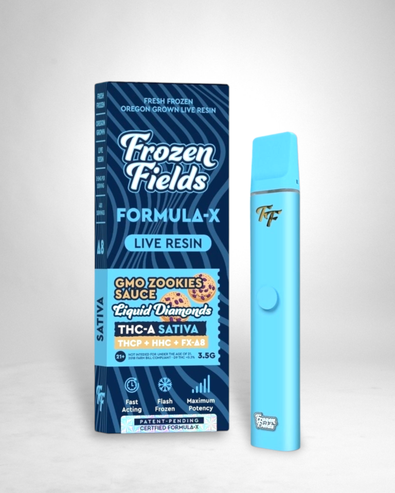 Frozen Fields THCA 3.5g Live Resin Diamonds Disposable Vape - smoke and ...